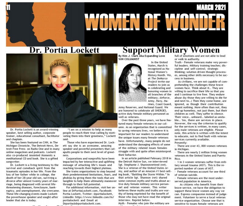 Women Of Wonder – Dr. Portia Lockett - Dr. Portia Lockett